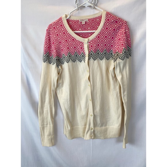 Merona | Sweaters | Merona Fair Isle Cardigan Sweater Womens Xxl | Poshmark